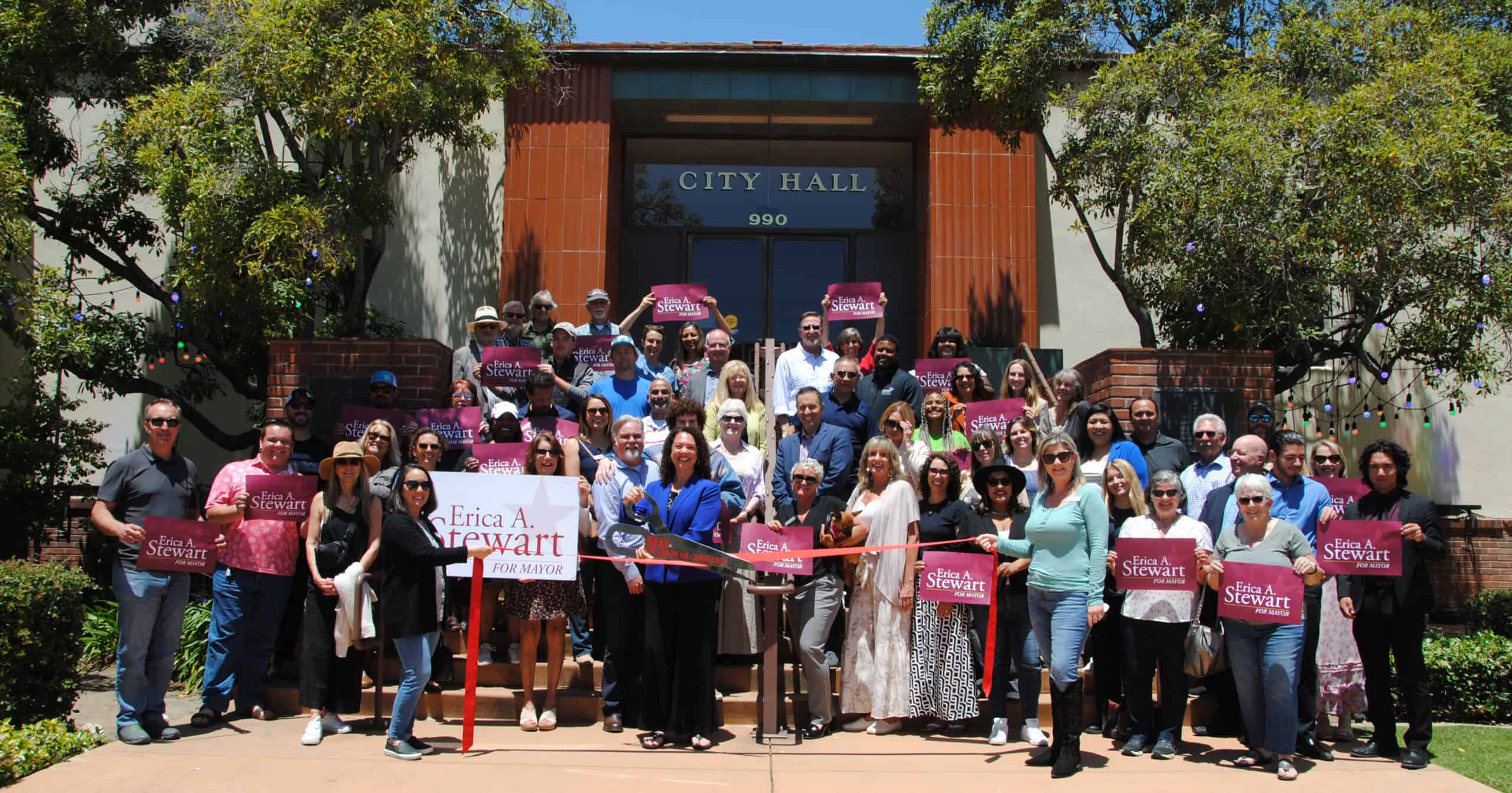 Ribbon Cutting | Erica A. Stewart for Mayor 2024